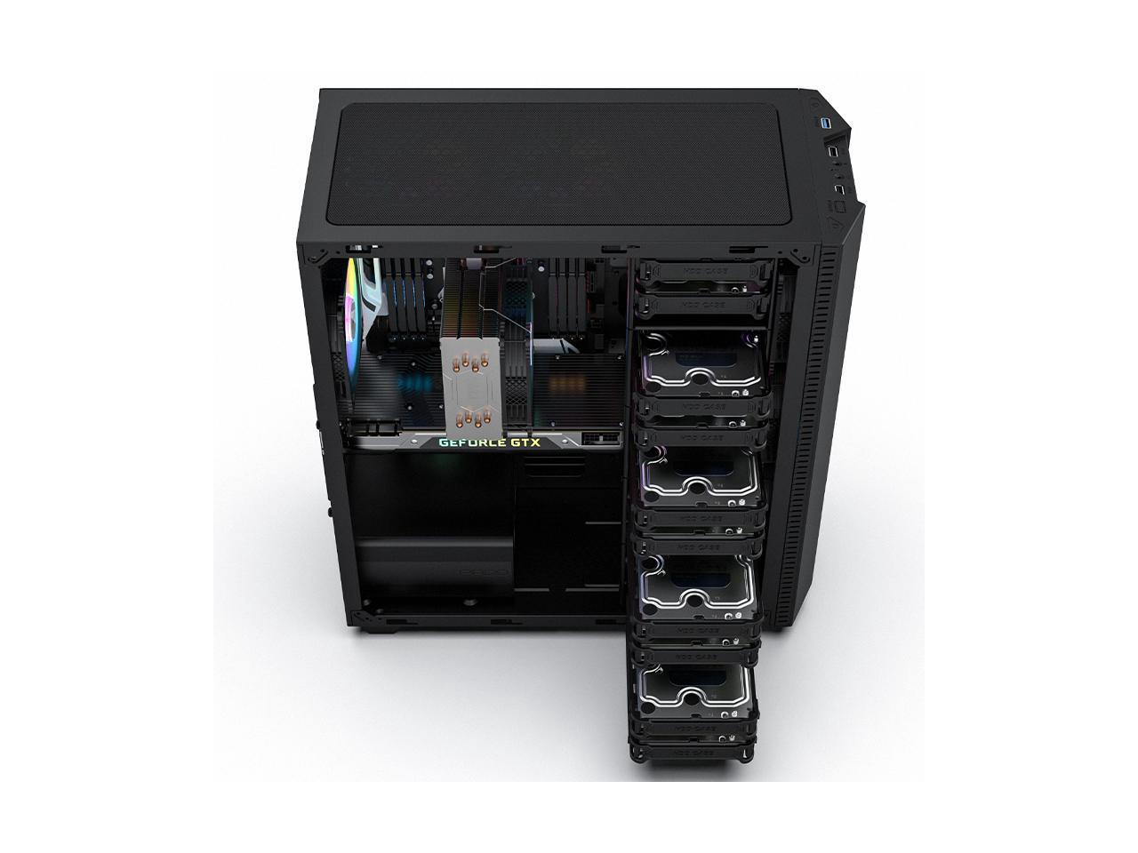 CORN ATX Full Tower 10* HDD Drive Bays Server Computer Case - Newegg.com