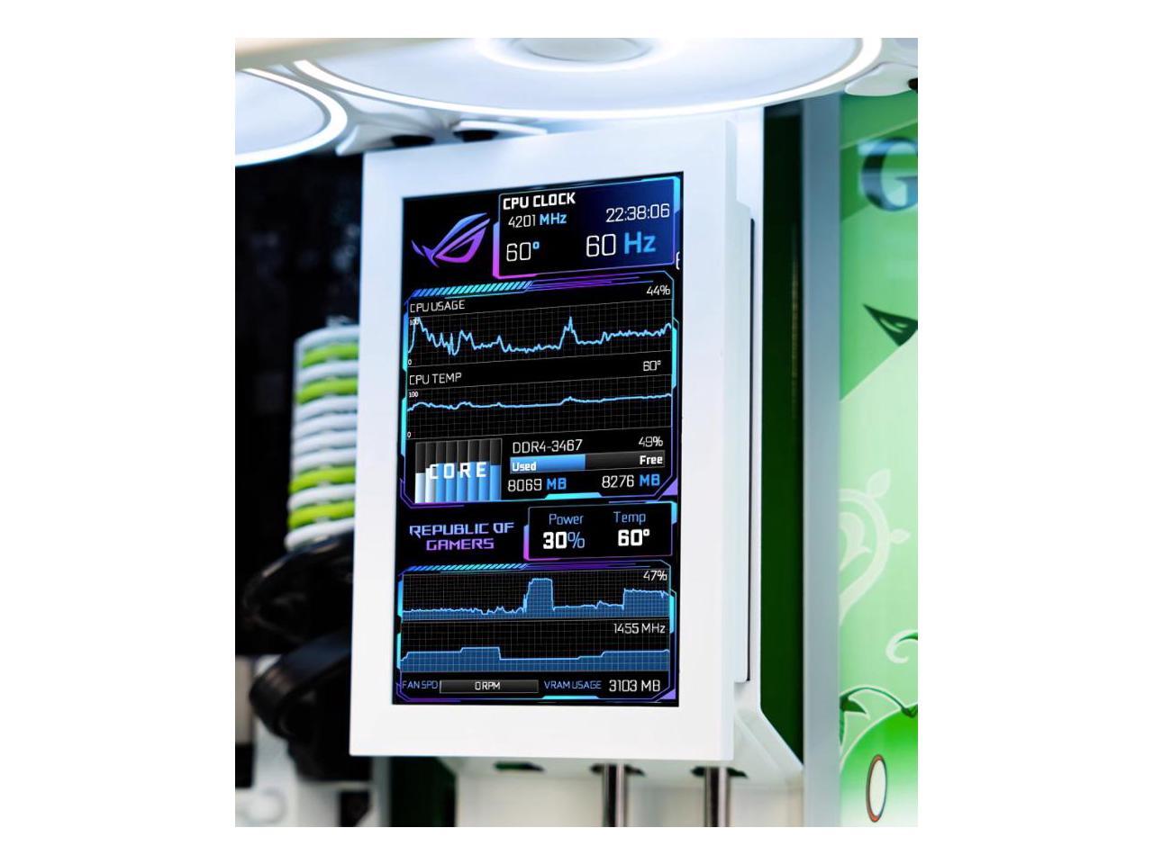 Corn Auxiliary Screen, Data Surveillance of AIDA64 Computer Monitoring ...