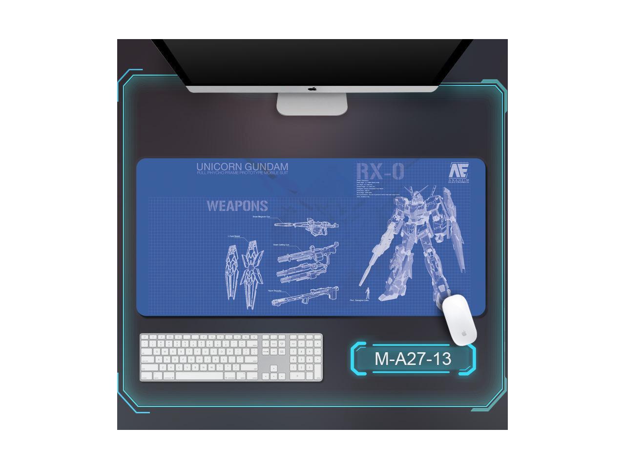 Anime Gundam Mouse Pad 800x300x3mm Large Pad Mouse Notbook Computer ...