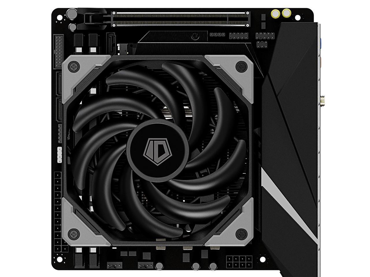 55mm Height Low-Profile CPU Cooler for HTPCs, ITX and Small Form Factor ...