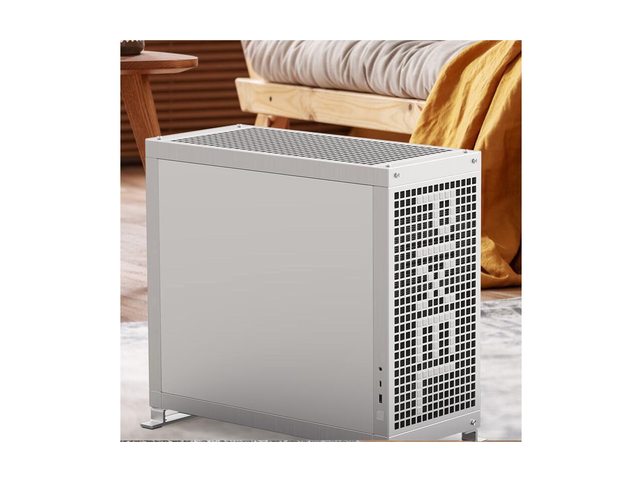 Abee Pixel One All Aluminum Computer Case CNCC with DIY Pixel Cube ...