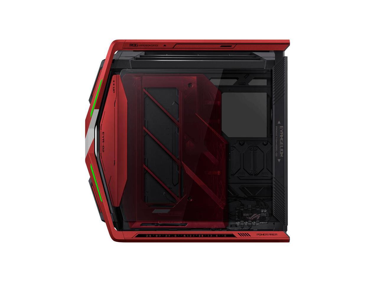 Evangelion Official ROG Hyperion EVA-02 PC case, 420 mm dual radiator ...
