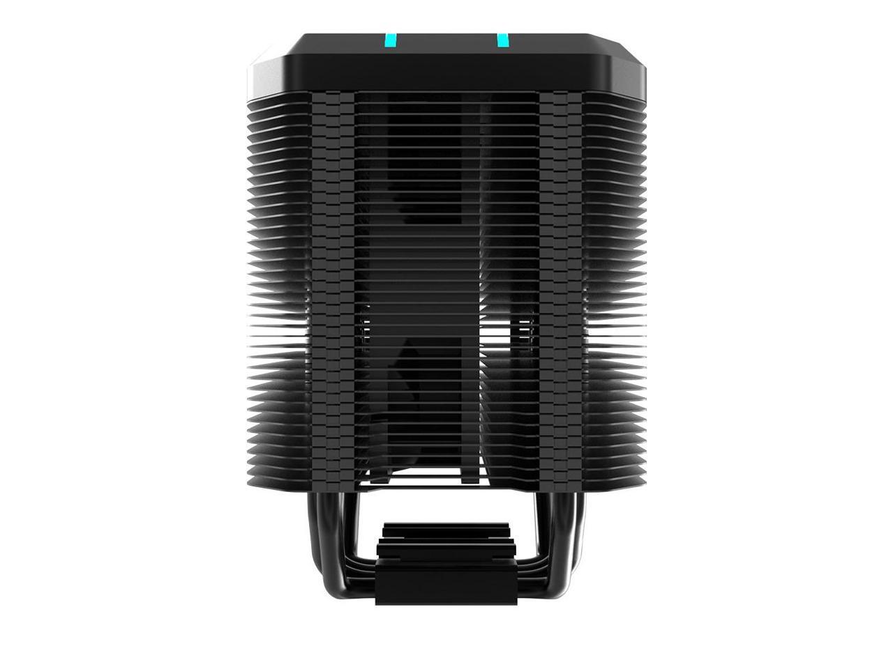 ALSEYE M90 CPU Cooler, Hidden Fan Designed Dual Tower Air-Cooled CPU ...