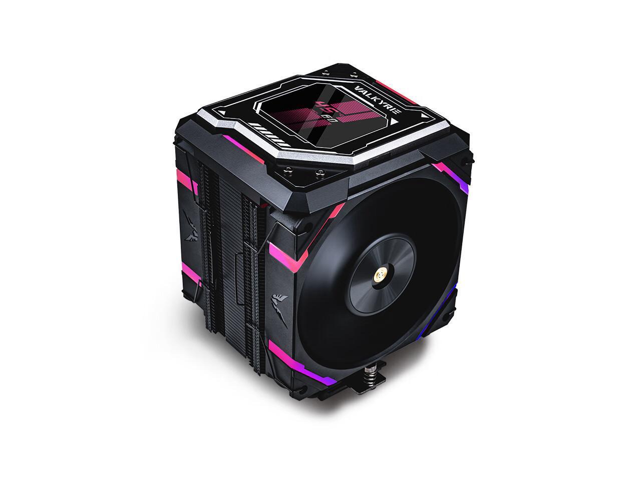 R125 LOKI VK CPU Air Cooling Radiator, Welded 7 Heat Pipe Pure Copper ...