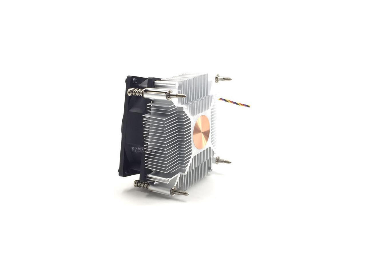 AVC CPU Heatsink Cooler with 80mm Fan Super Silent 2300RPM PMW Control ...
