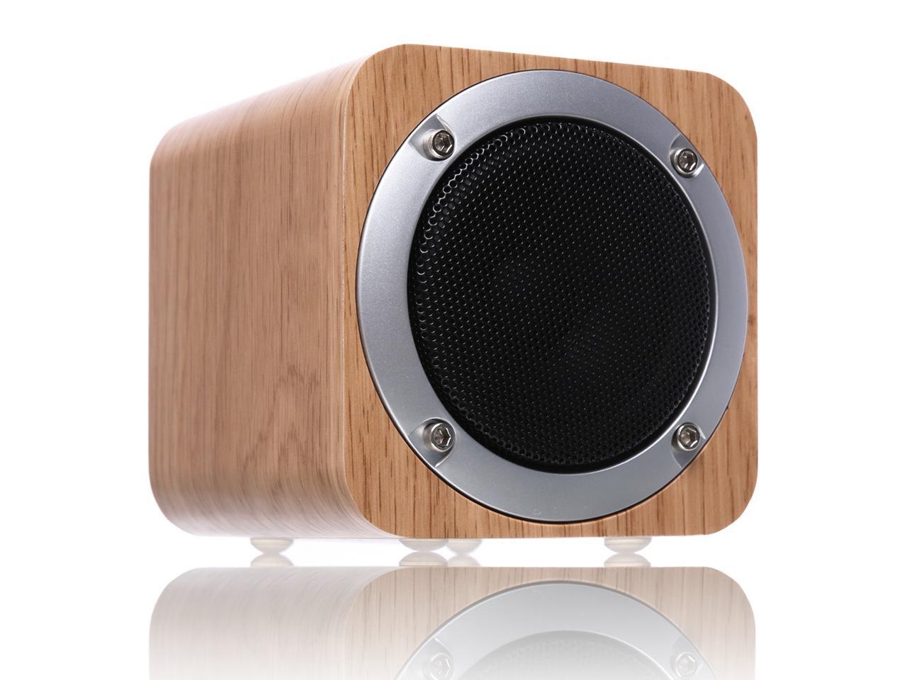 CORN Bluetooth Speaker Wooden, Portable Bluetooth 4.0 Speakers with ...