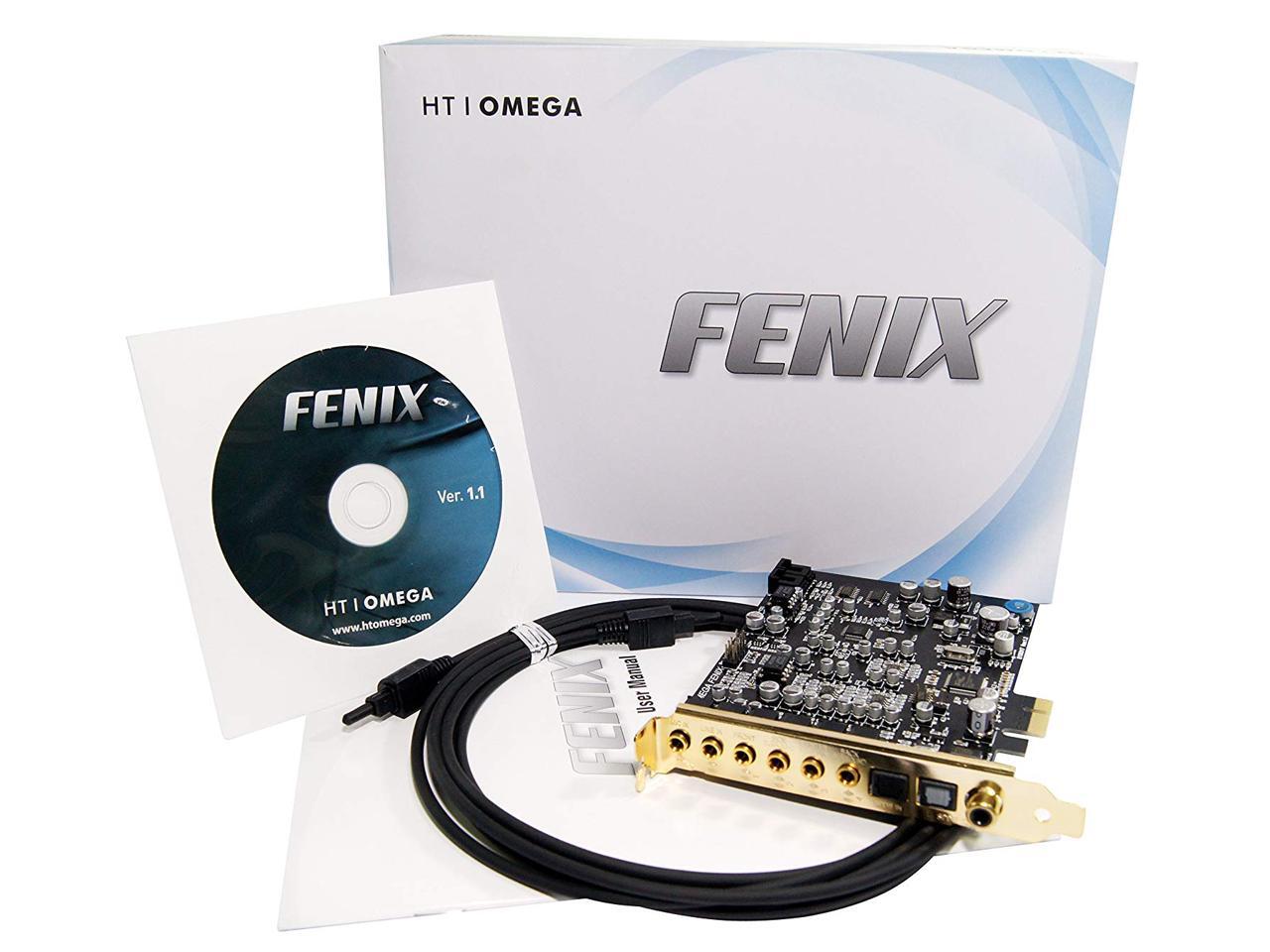 HT OMEGA FENIX PCI-Express Sound Card - Newegg.com