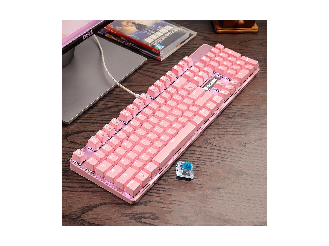 CORN Ergonomic Design, All 104 Non-conflicting keys Cool Exterior With ...