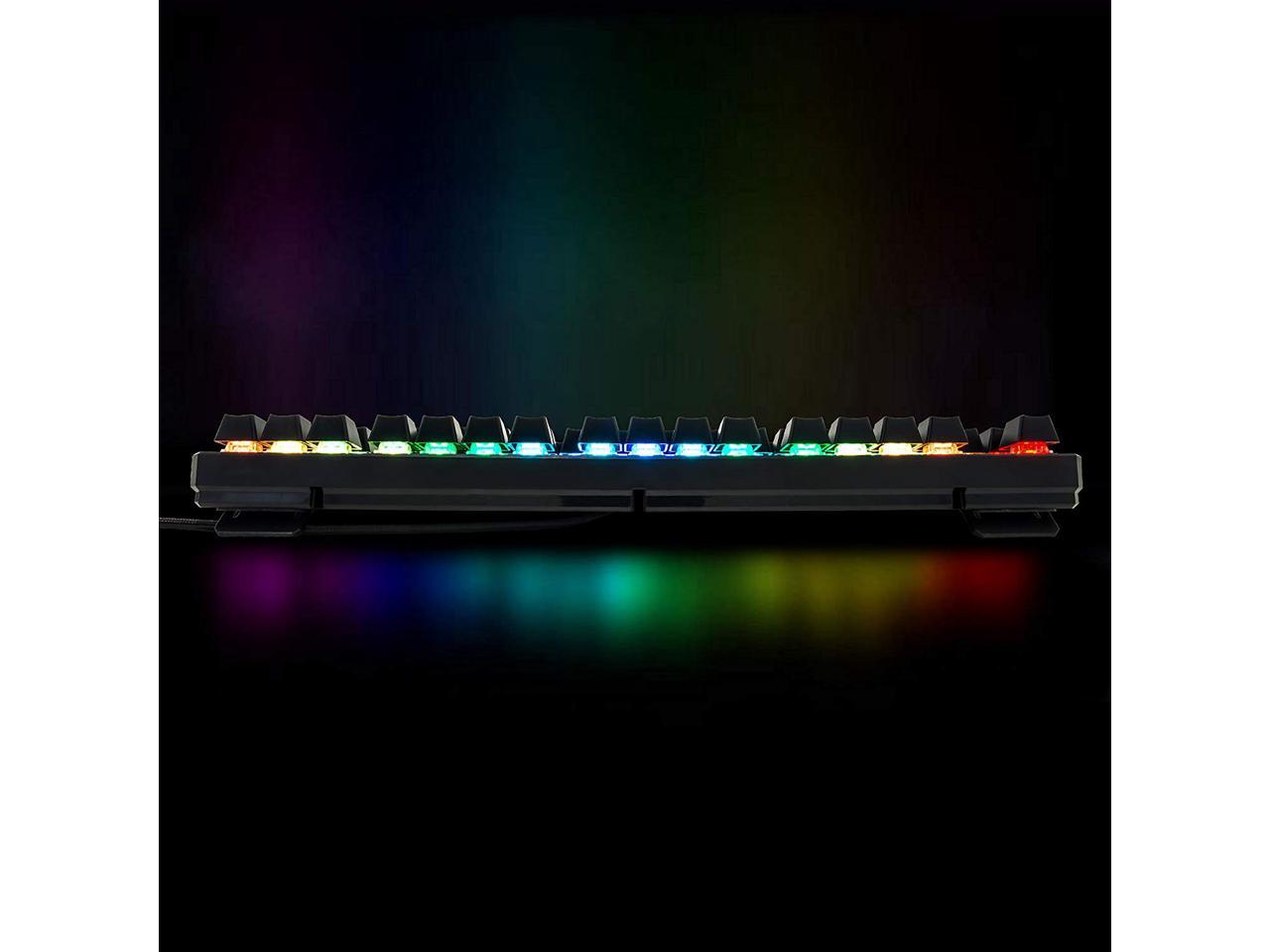 Tecware Phantom 87 Key Mechanical Keyboard, RGB led, Outemu Blue Switch ...