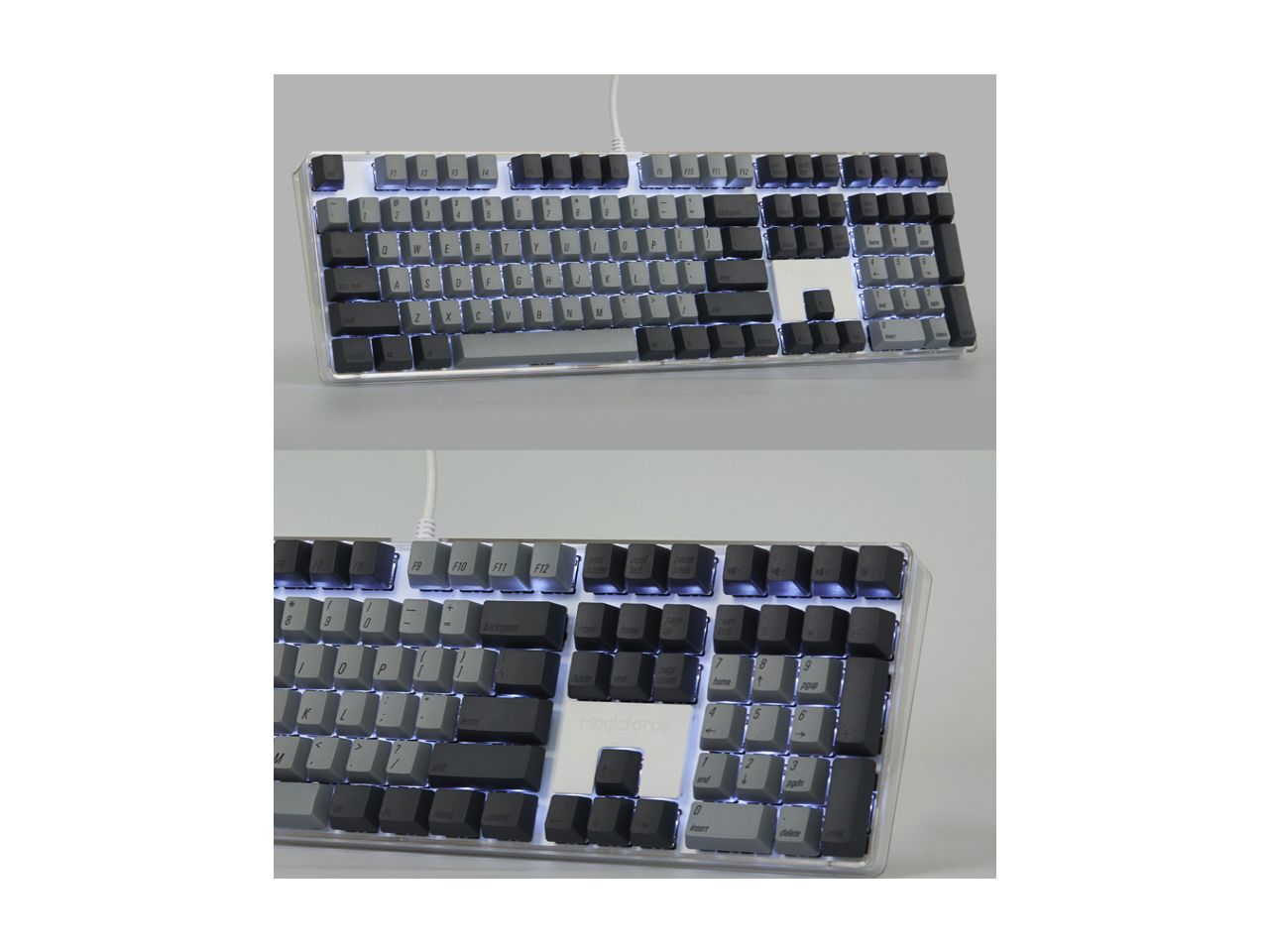 Qisan Magicforce N-key Rollover Mechanical Keyboard Gaming Keyboard ...