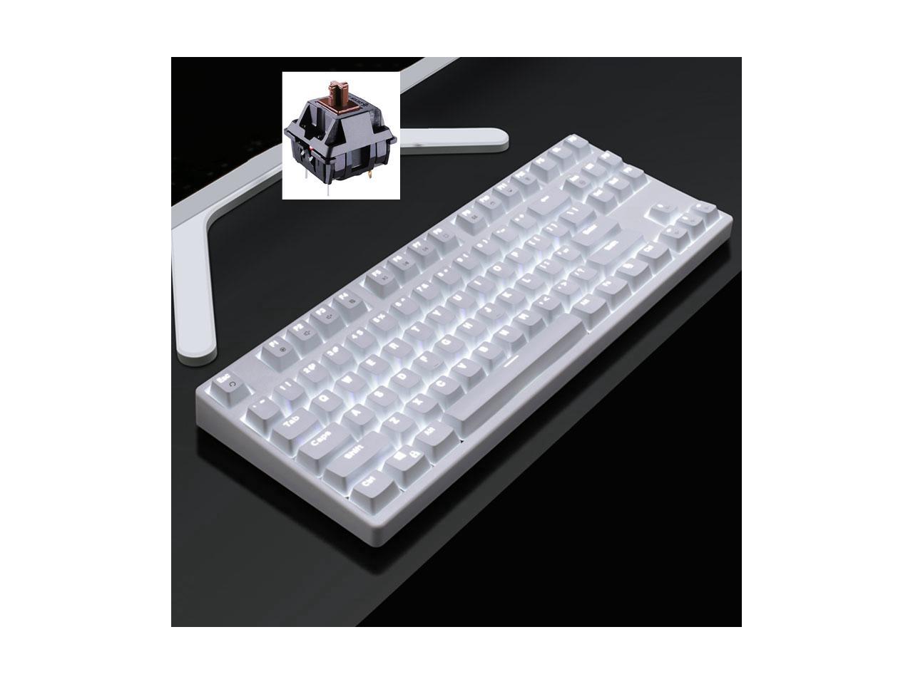 CORN Readson F87 NKRO Ergonomic Design,Cool Exterior USB Wired TKL ...