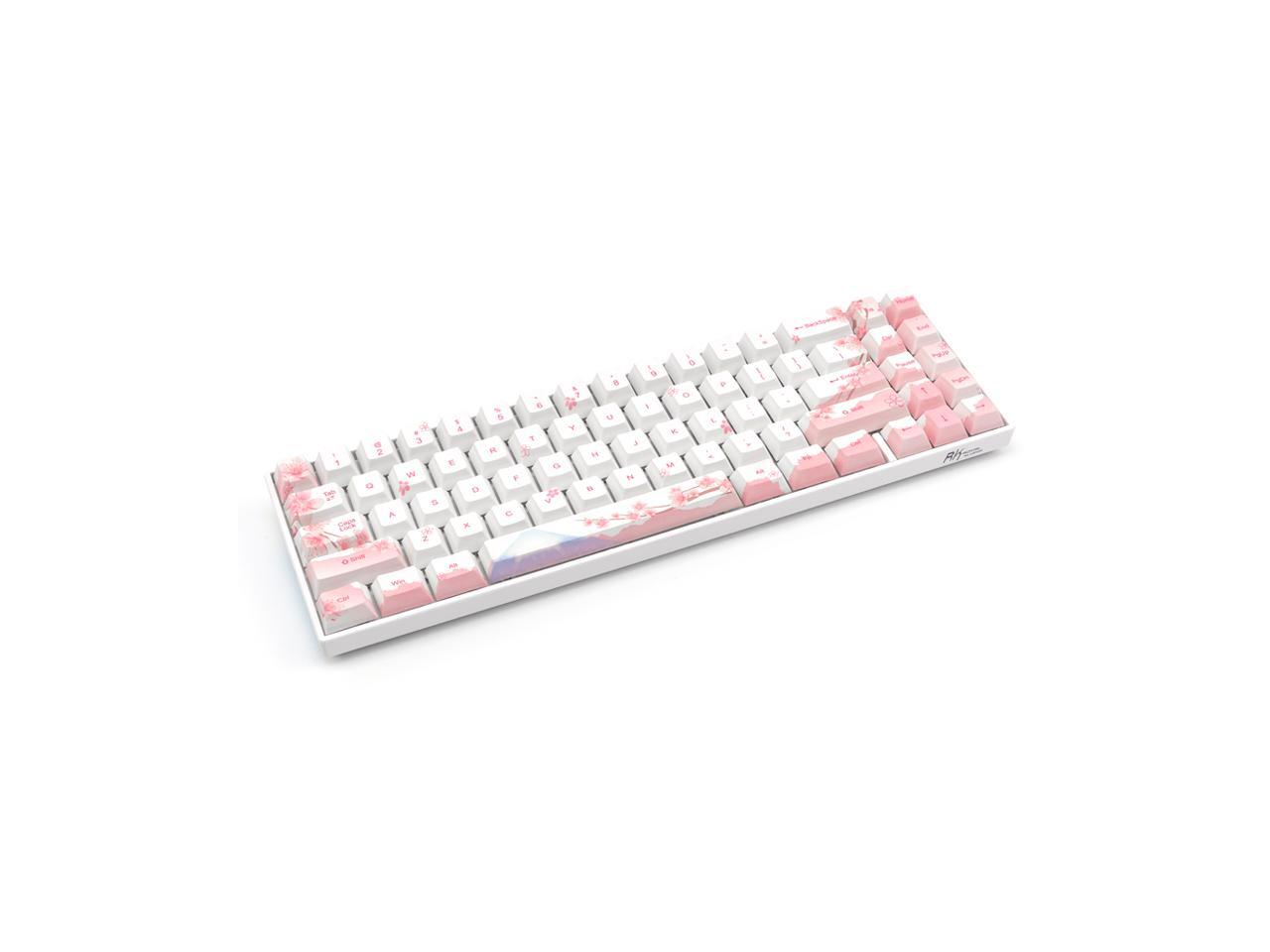 RK71 Mechanical Keyboard RGB Backlit 71 Keys Small Compact Gaming ...