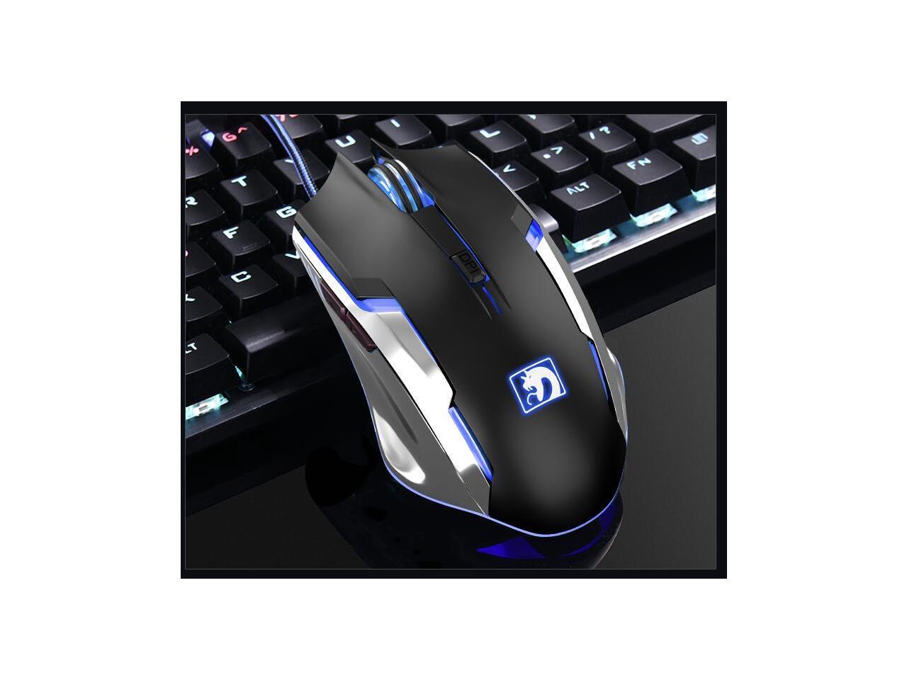 XinMeng XM-M398 7D 2000DPI Mamba New Gen. 6 Buttons Wired USB Optical ...