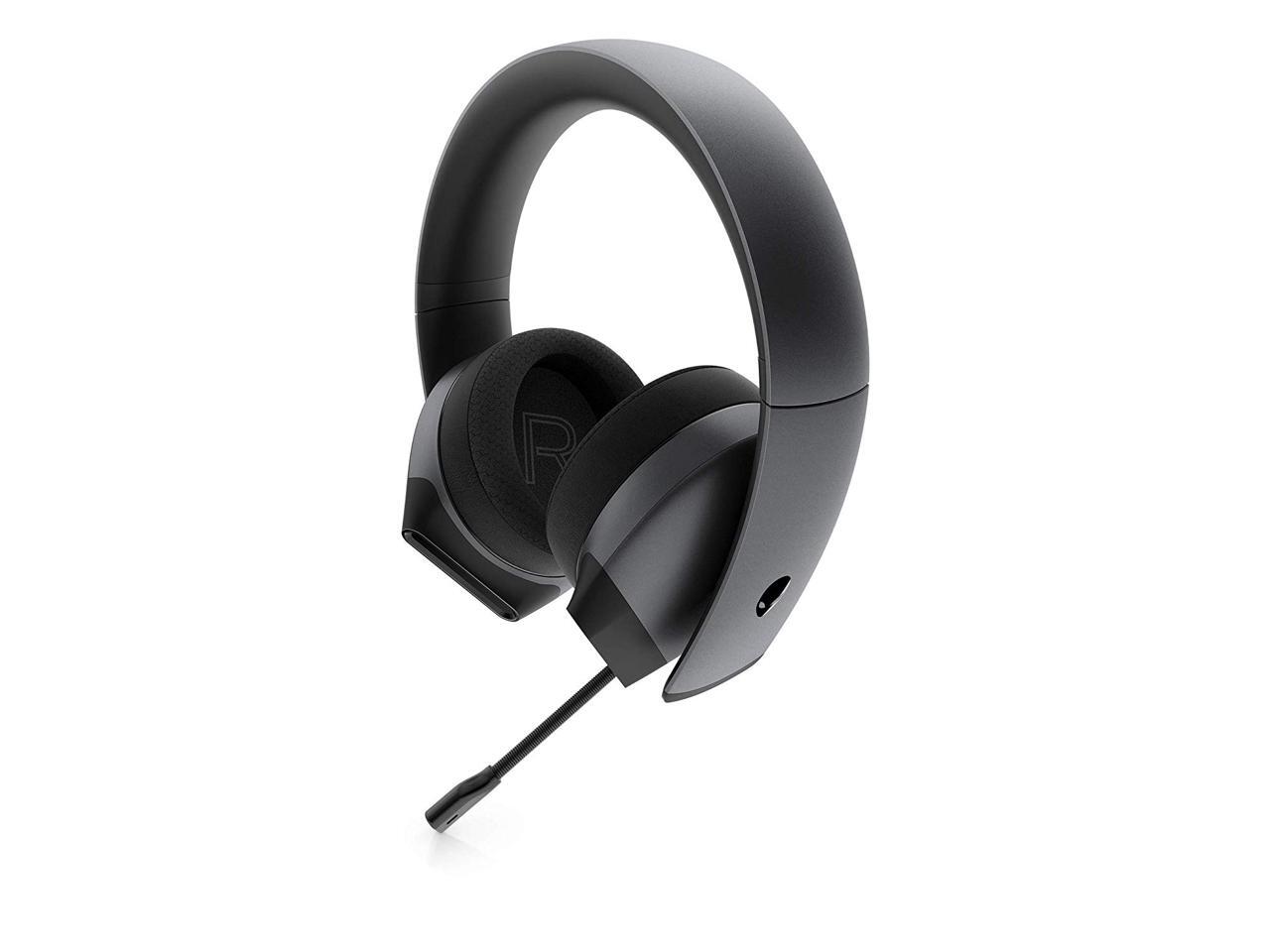 Alienware 7.1 PC Gaming Headset AW510H-Dark: 50mm Hi-Res Drivers ...