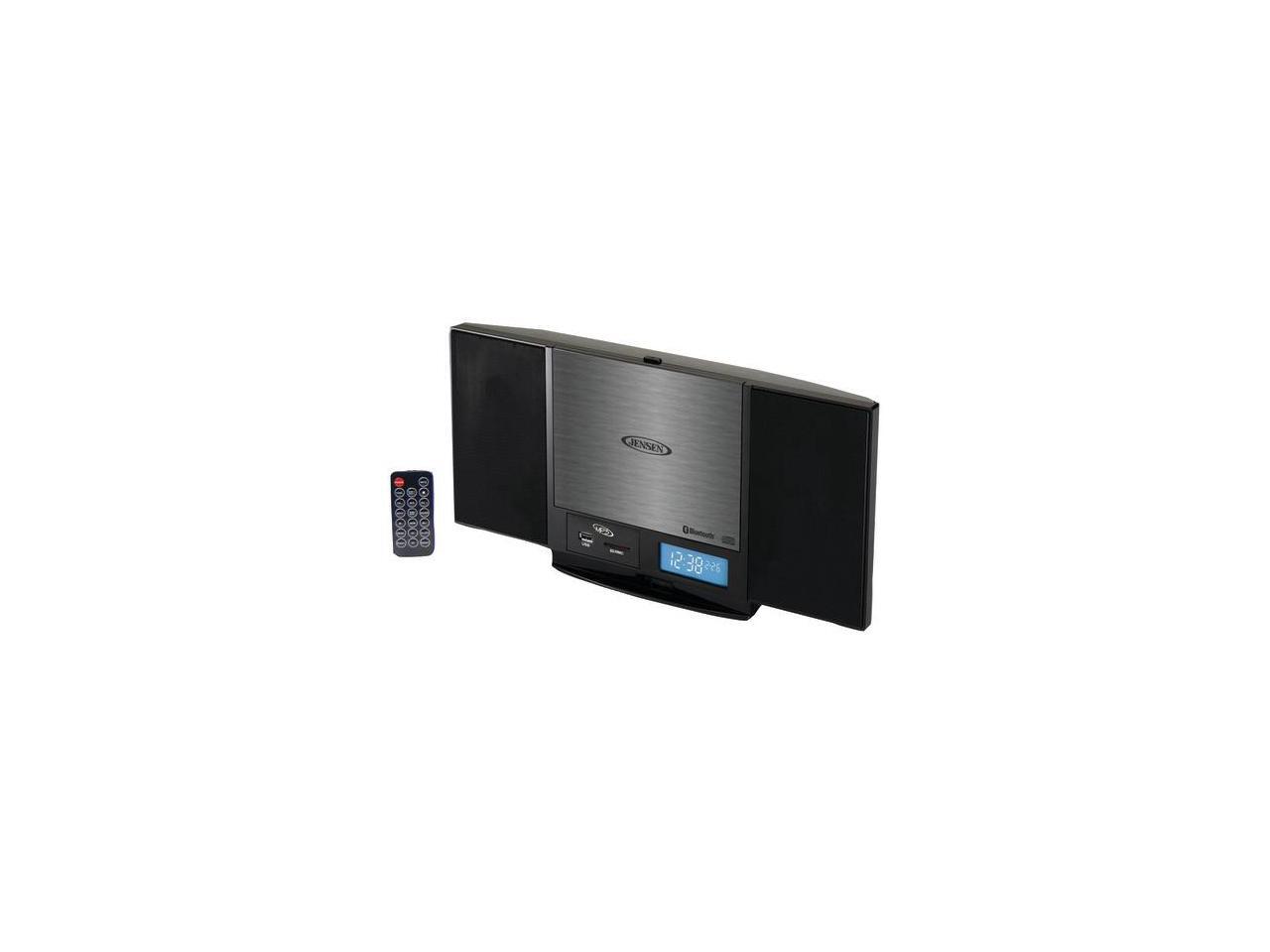 JENSEN Wall-Mountable Bluetooth Music System JBS-300 - Newegg.com