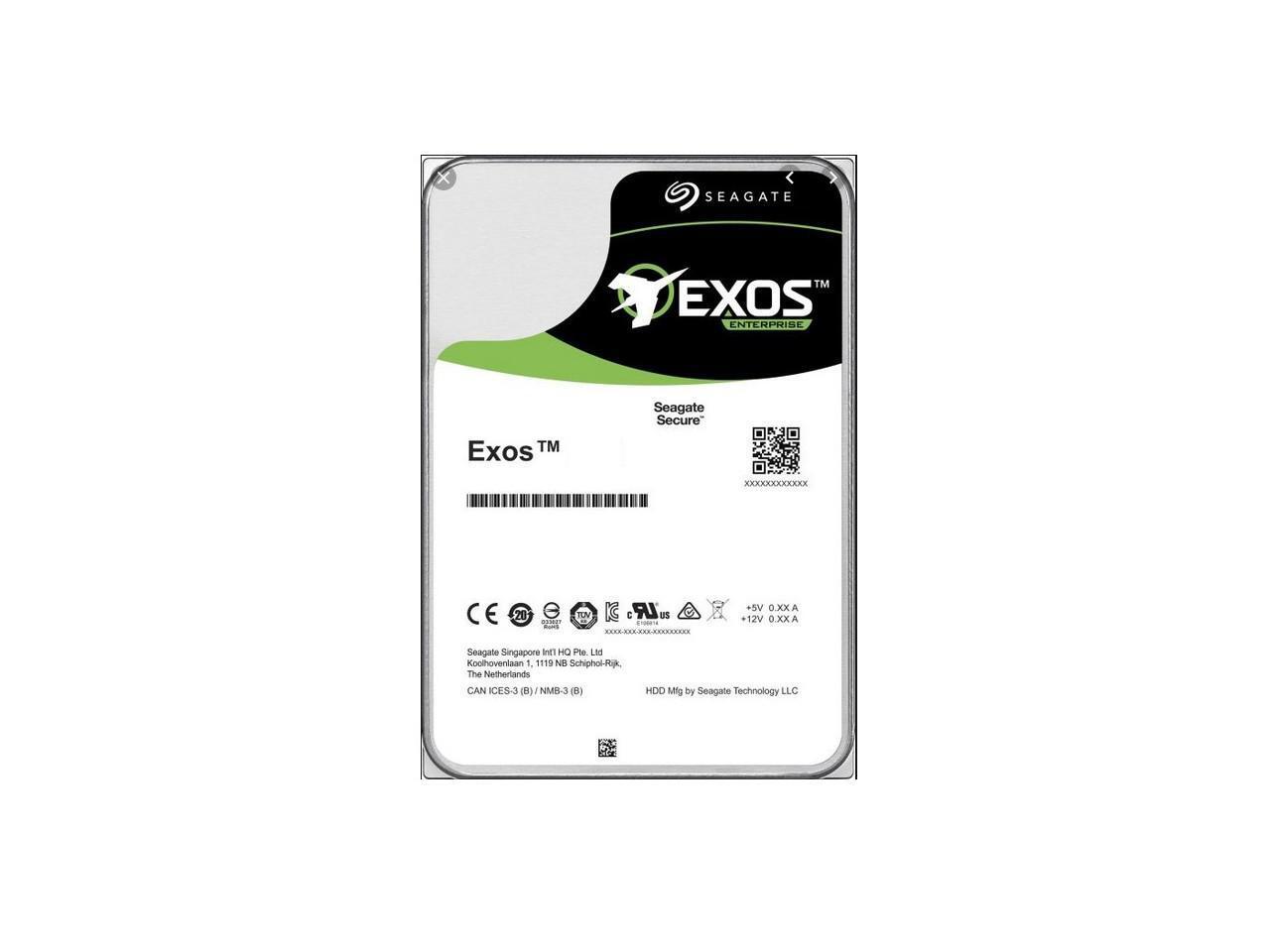 Seagate Exos X16 10TB 7200 RPM SATA 6Gb/s 3.5-Inch Enterprise Hard ...