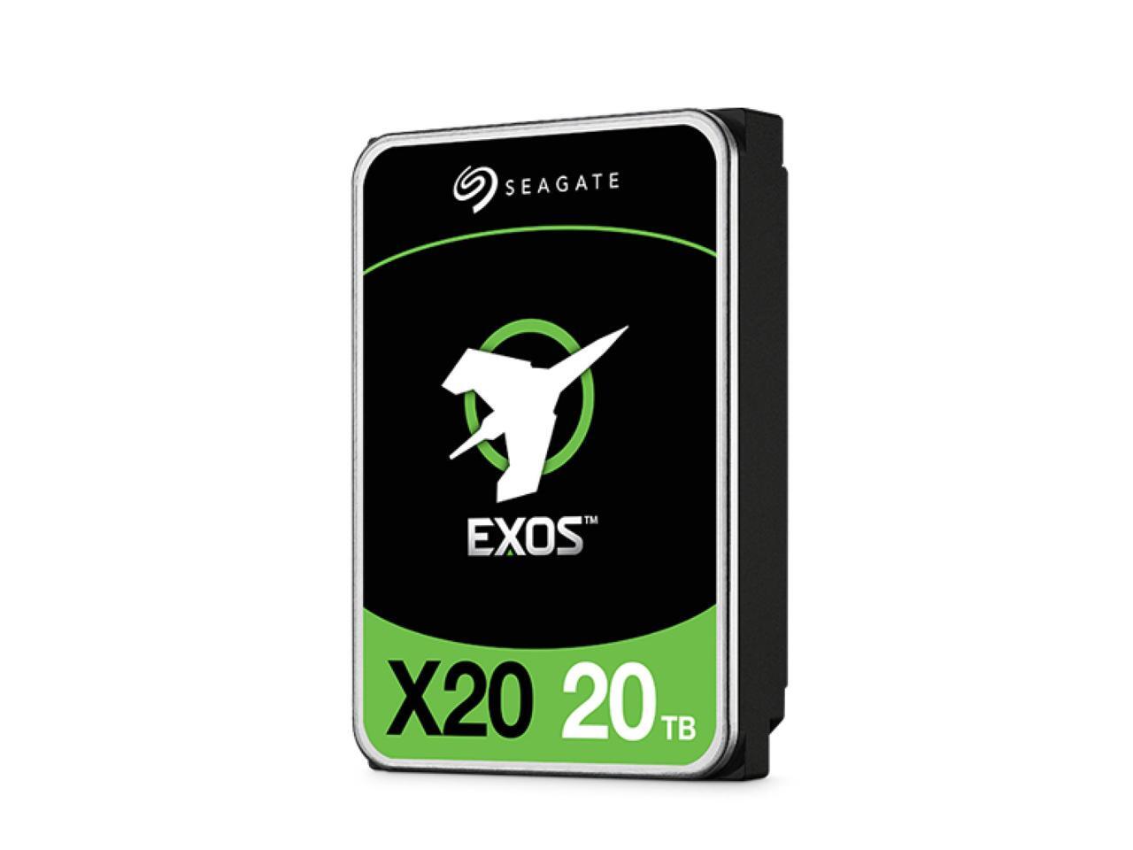 Seagate Exos X20 ST20000NM002D 20TB 7200 RPM 256MB Cache SAS 12Gb/s 3.5 ...