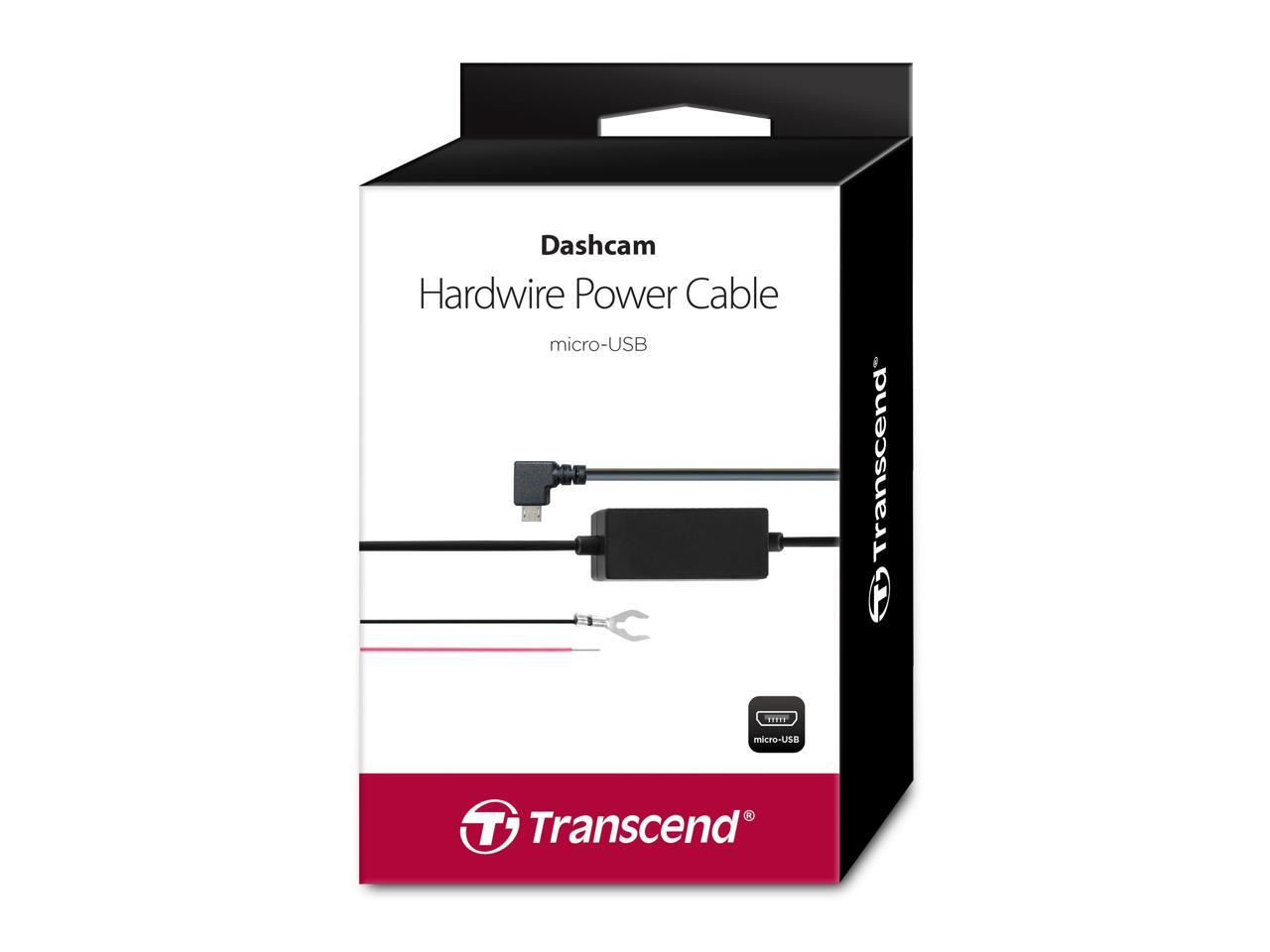 Transcend TS-DPK2 Hardwire Power Cable for Transcend DrivePro (micro ...