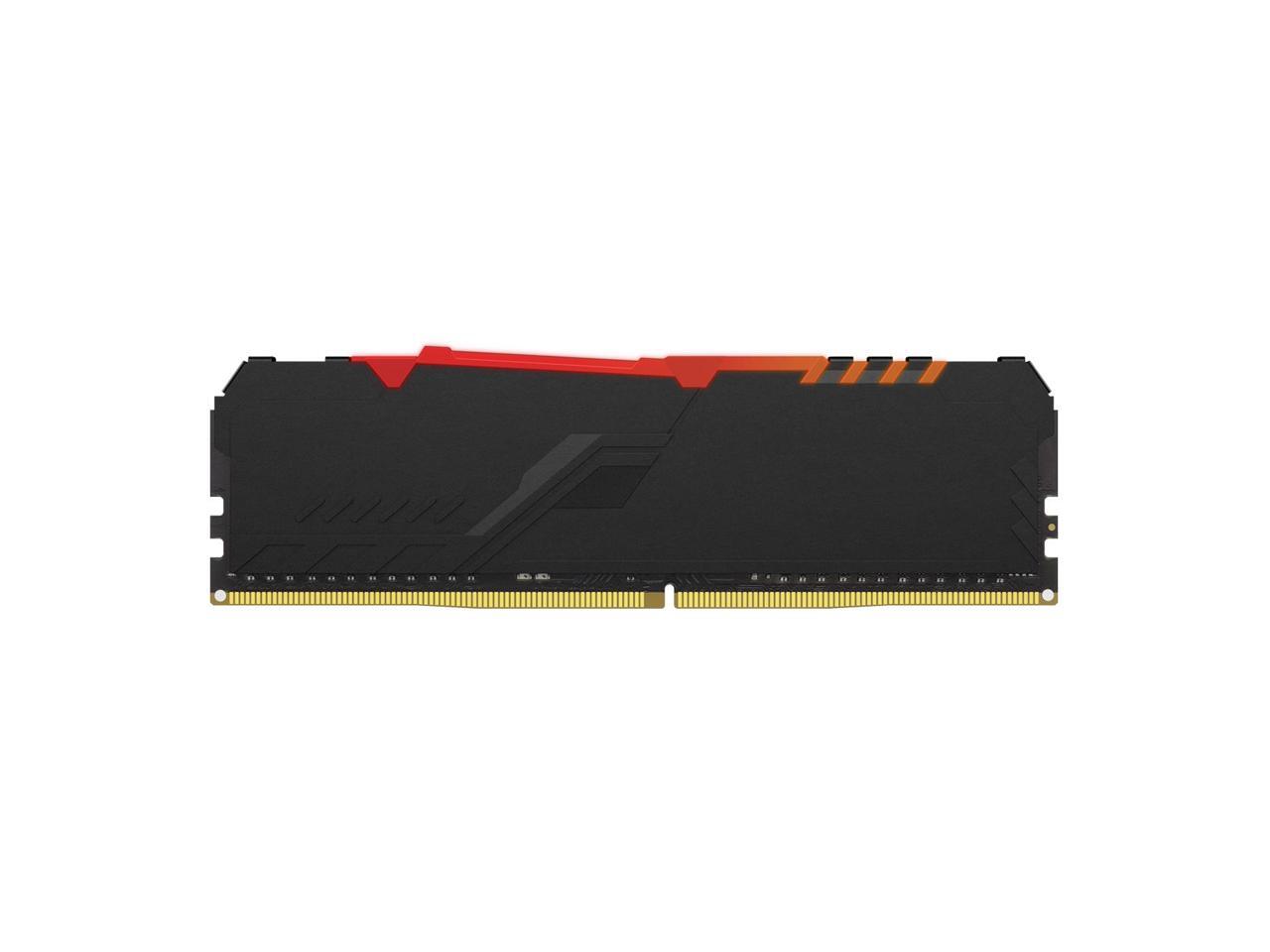 Kingston HX432C16FB3A-16 HyperX FURY RGB DDR4-3200 16GB 2Gx64 CL16 ...