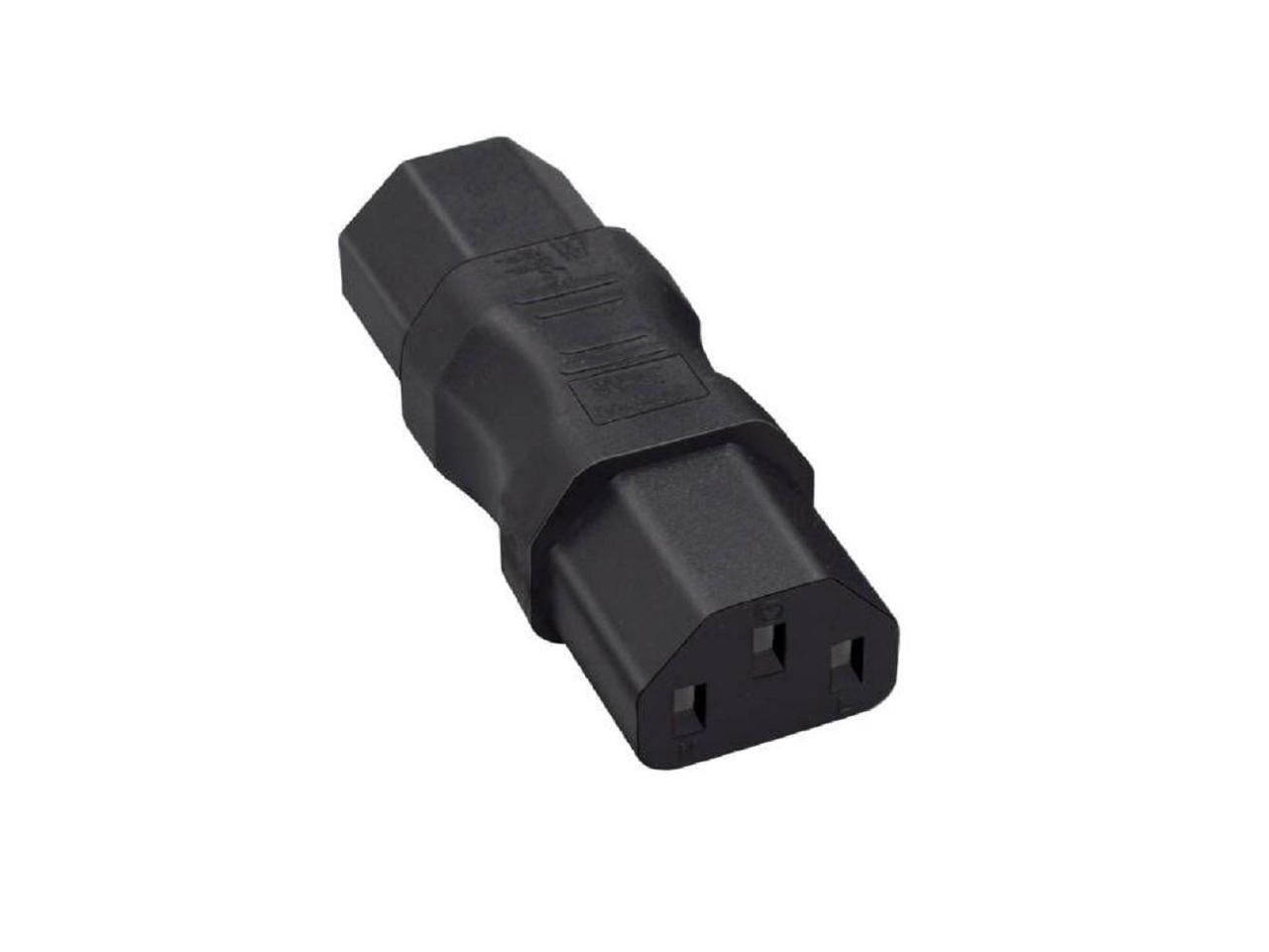 (2 Pack)C13 to C13 Power adapter, IEC 320 C13 Female to C13 Female ...