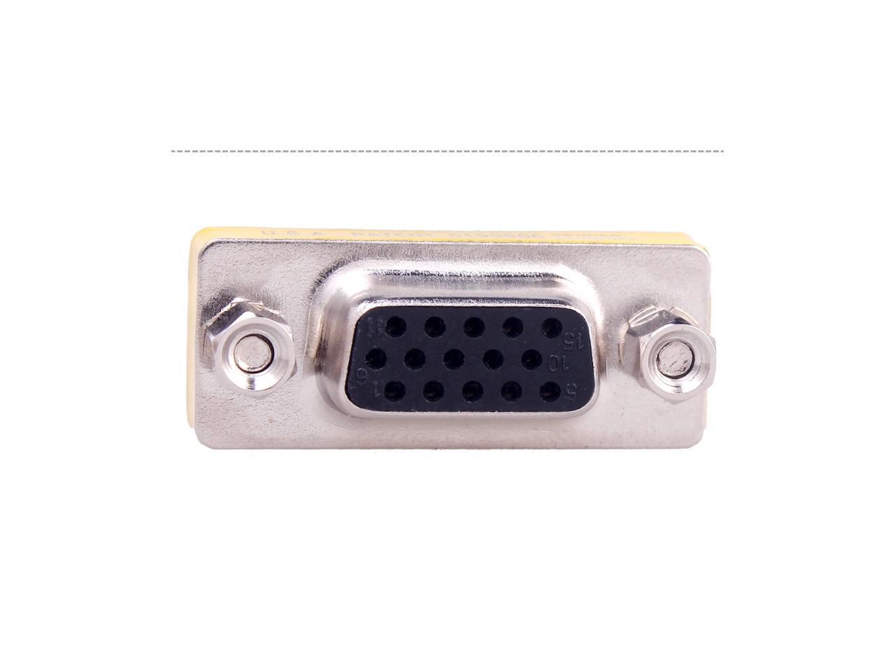 HD15 VGA Female Coupler,VGA Female to Female converter adapter ,VGA F ...
