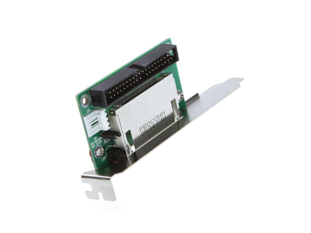 40Pin ATA IDE to Compact Flash CF Adapter Converter with PCI Bracket Back Panel,40 Pin CF To IDE ...