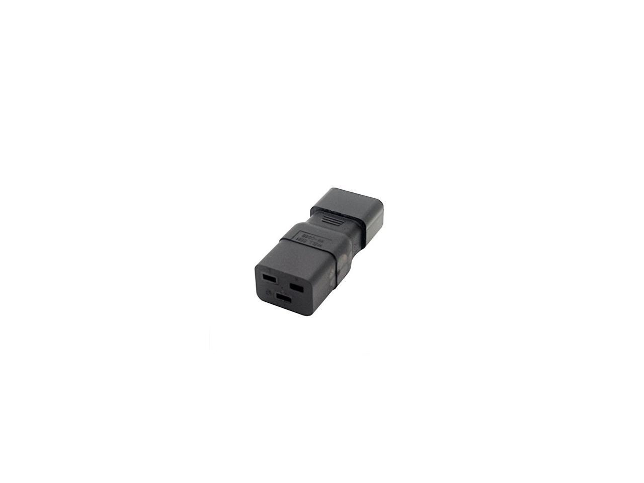 C14 to C19, PDU UPS Power IEC C14 Male to C19 Female Adapter IEC C19 to ...