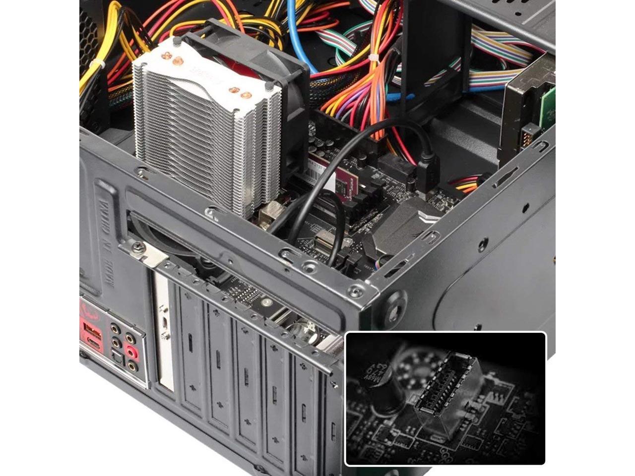 USB 3.1 Front Panel Header to USB-C Type-C Female Extension Cable with ...