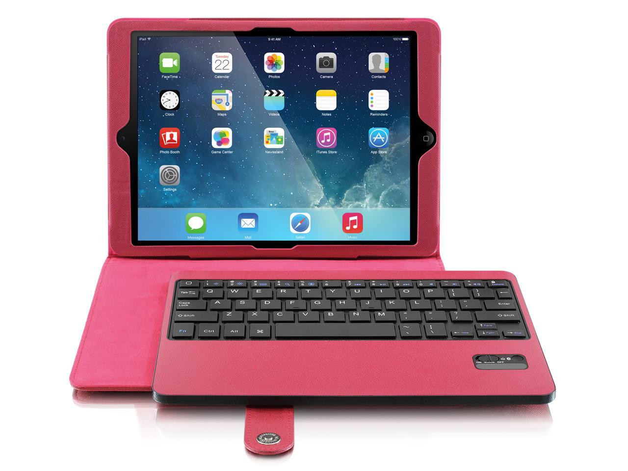 Bluetooth Folio iPad Air Red - Newegg.com