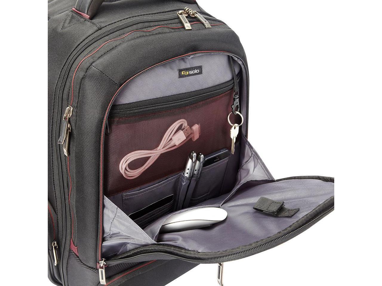 SOLO Executive 17.3'' Laptop Backpack - Newegg.com