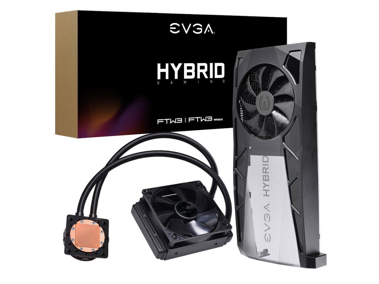 EVGA HYBRID Kit for EVGA GeForce RTX 2080 Ti FTW3, 400-HY-1184-B1, RGB ...