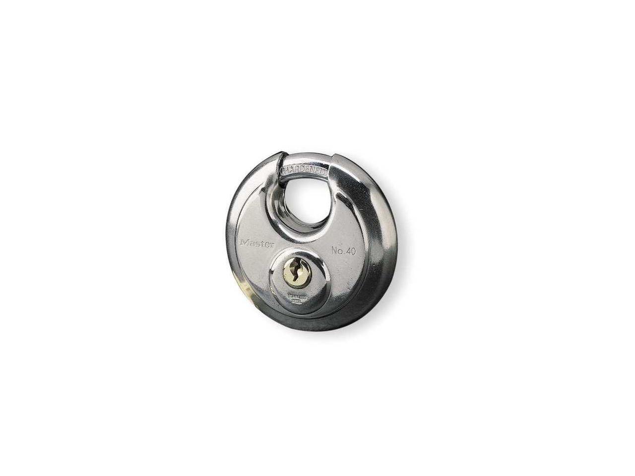 Master Lock 40D Padlock 1-1/2-Inch Circular Steel Lock - Newegg.com