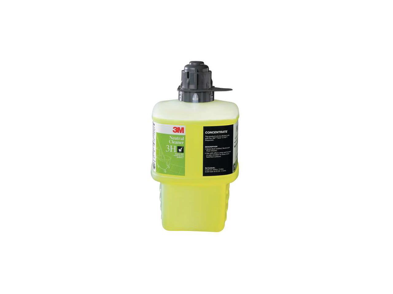 3M 3H Neutral Floor Cleaner,Size 2L,Yellow - Newegg.com