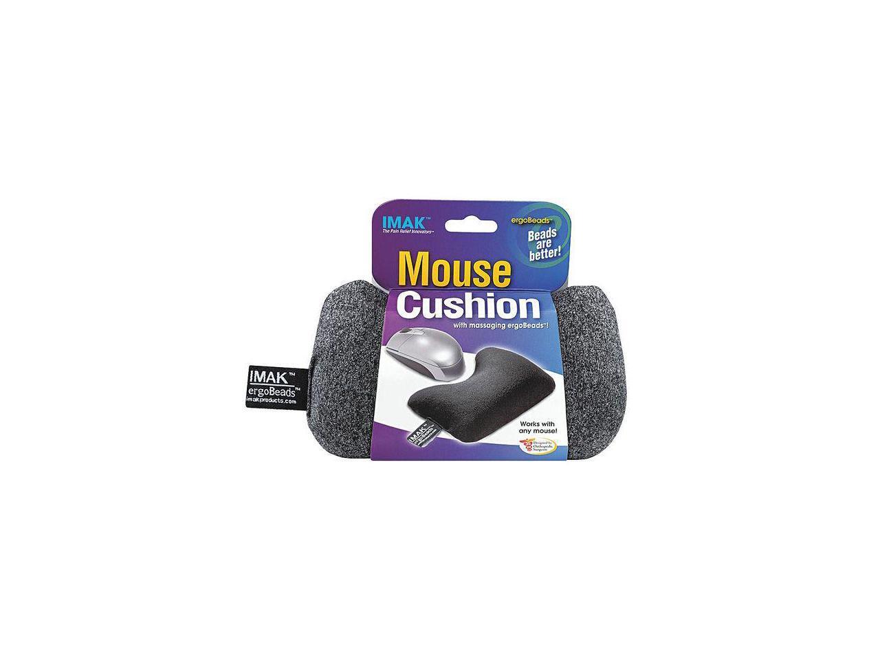 IMAK A10166 ErgoBeads Soft Fabric Mouse Wrist Rest Gray - Newegg.com
