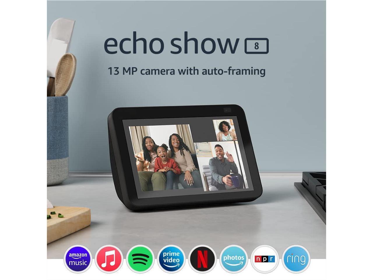 Amazon Echo Show 8 (2nd Gen, 2021 release) HD Smart Display with Alexa ...