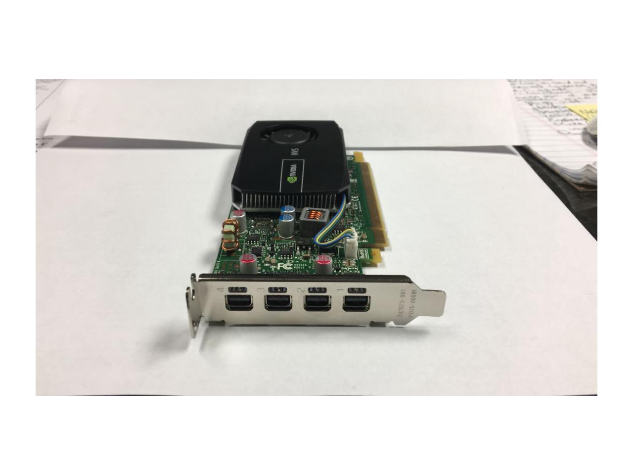 Refurbished: NVIDIA Quadro NVS 510 2GB DDR3 4-Mini DisplayPort PCI ...