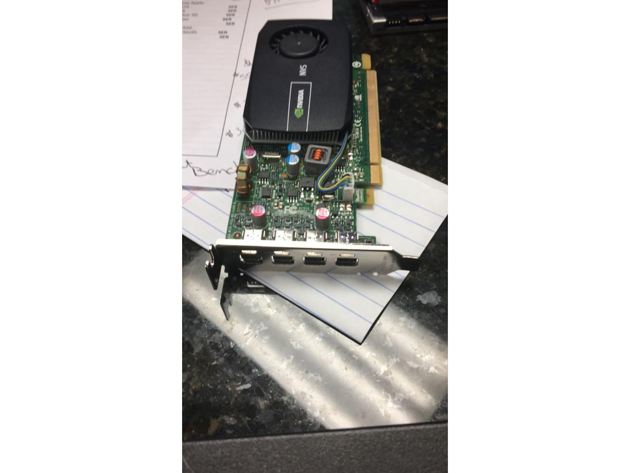 Refurbished: NVIDIA Quadro NVS 510 2GB DDR3 4-Mini DisplayPort PCI ...
