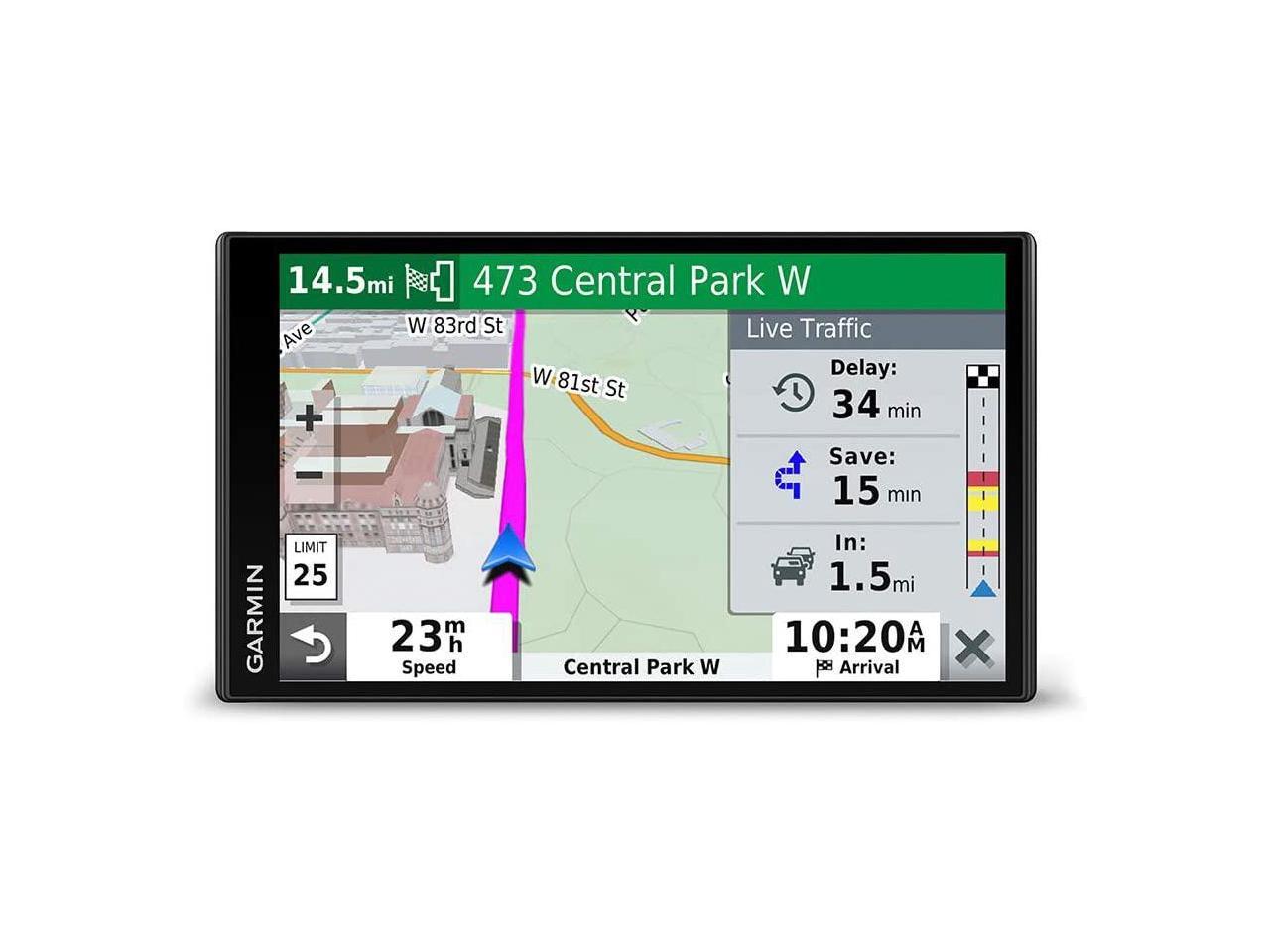 Garmin DriveSmart 65 Automobile Portable GPS Navigator - Portable ...