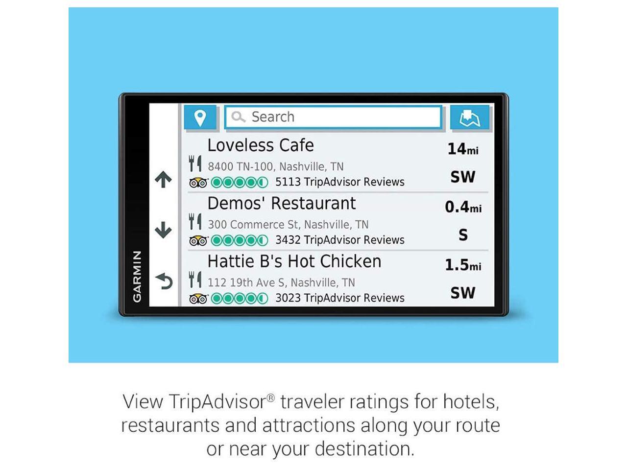 Garmin DriveSmart 65 Automobile Portable GPS Navigator - Portable ...