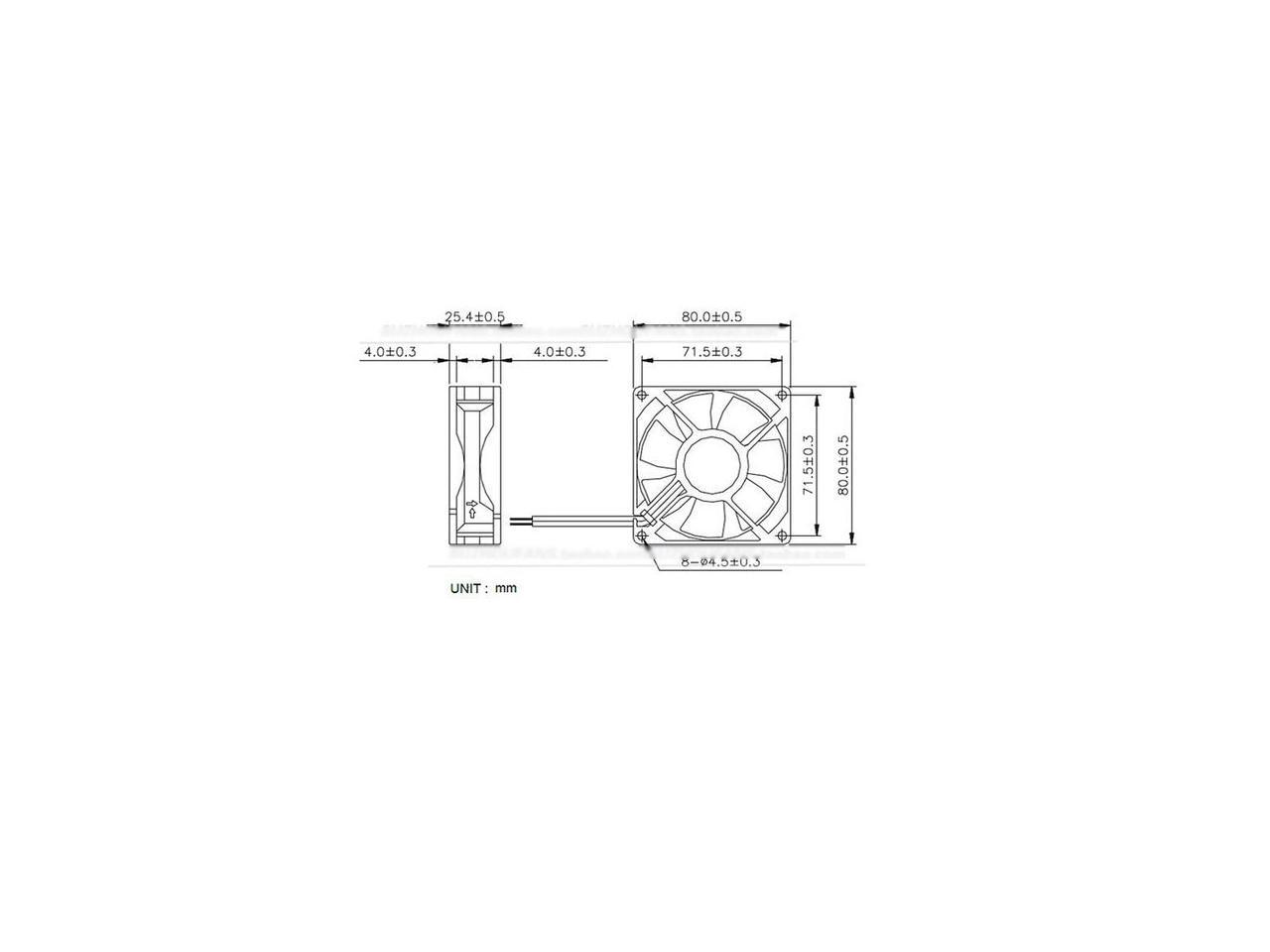 POWER LOGIC 8025 PLA08025S12HH-1-LV Hydraulic Bearing Cooler with 12V 0 ...