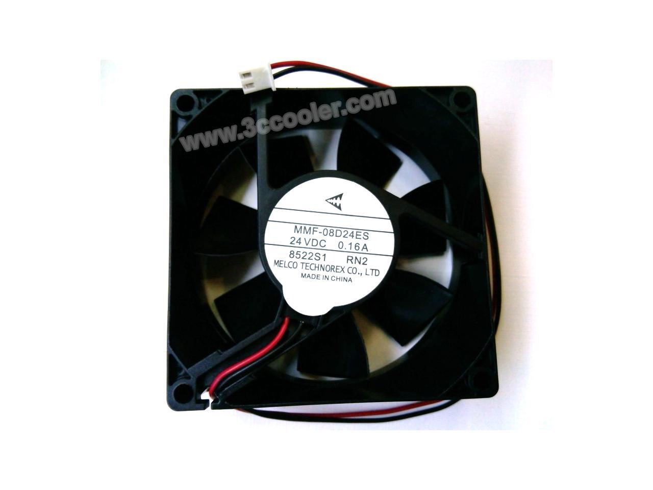 Melco MMF-08D24ES RN2 24V 0.16A 2 Wires Cooling fan - Newegg.com