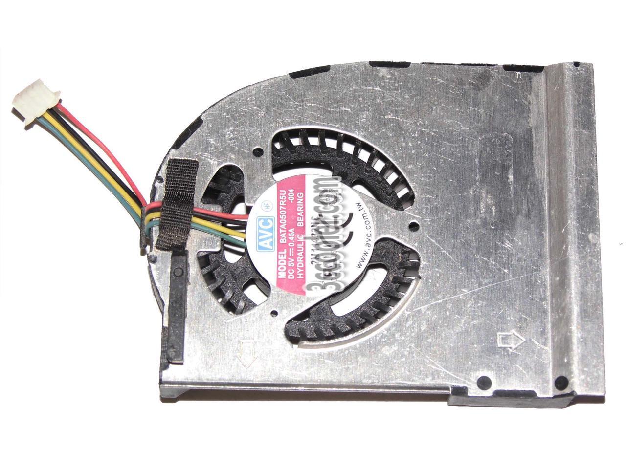 AVC BATA0507R5U 004 5V 0.45A 4 Wires 4 Pins fan For ThinkPad IBM T420S ...