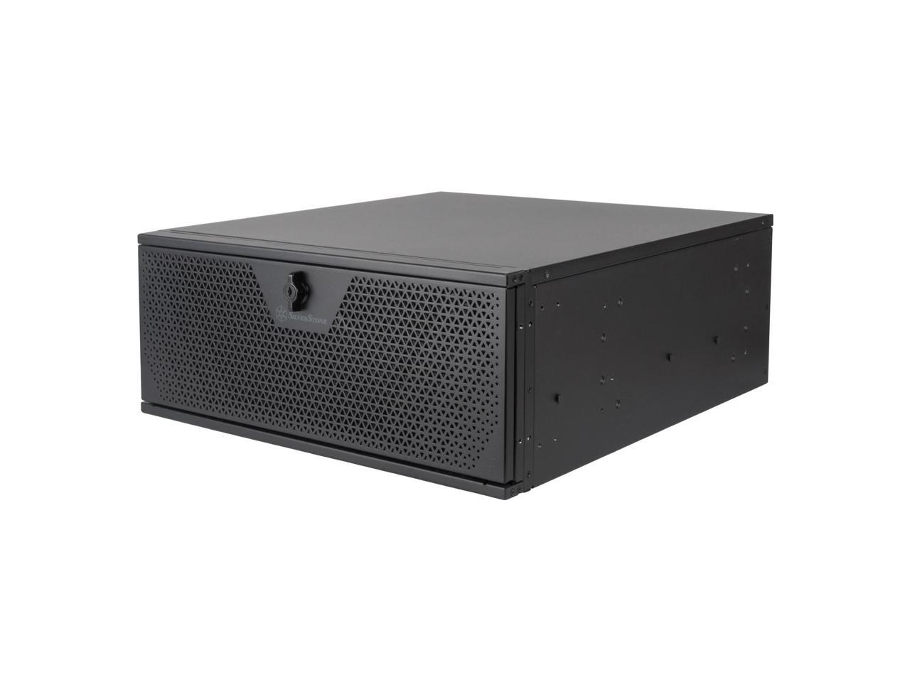 Silverstone RM44 4U rackmount server chassis with enhanced liquid ...