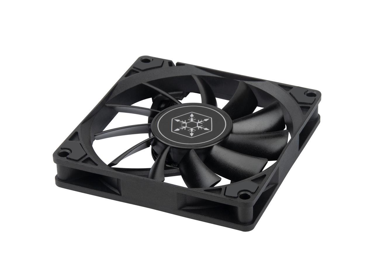 Silverstone Air Slimmer 90 Enhanced performance 92mm slim fan with PWM ...