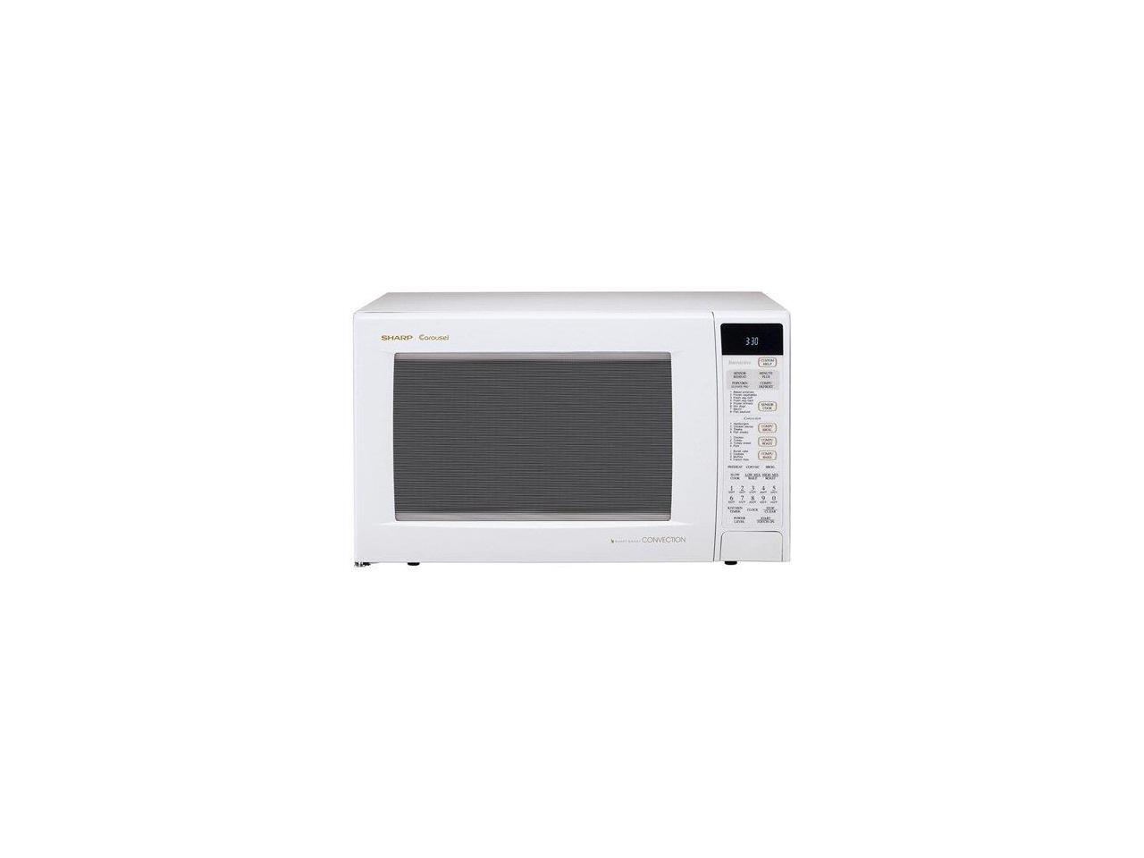 Sharp Countertop Convection Microwave Oven 900w White R930aw