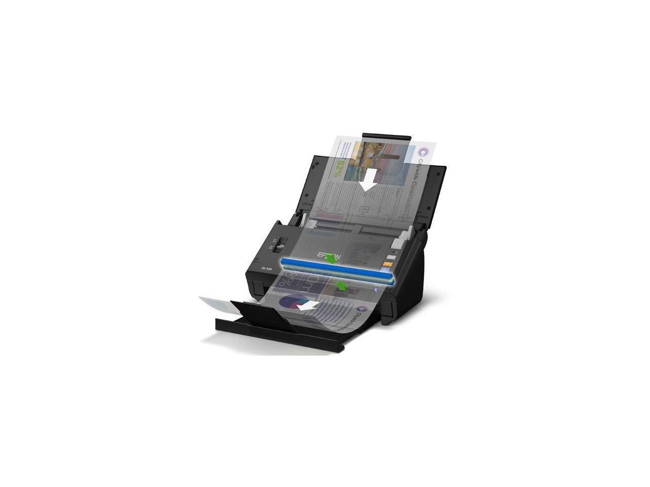 EPSON WorkForce DS-520(B11B234201) Duplex 600 dpi USB color document ...