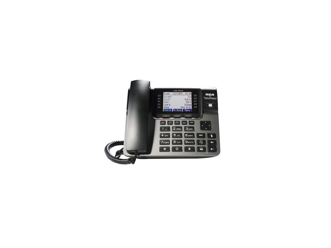 RCA U1000 Unison 4 Line Business Phone System Base - Newegg.com