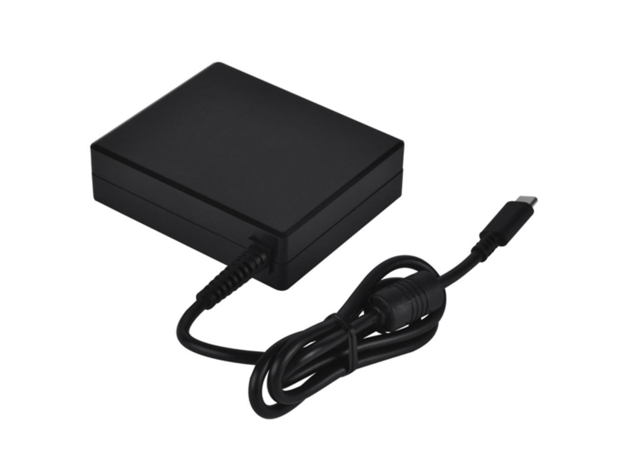 60W Slim AC adapter, USB Type C with 20Vdc, 15Vdc, 12Vdc, 9Vdc, 5Vdc ...