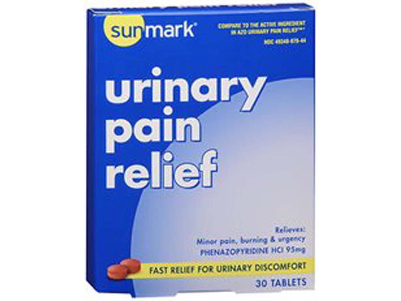 Sunmark Urinary Pain Relief Tablets - 30 Tablets - Newegg.com