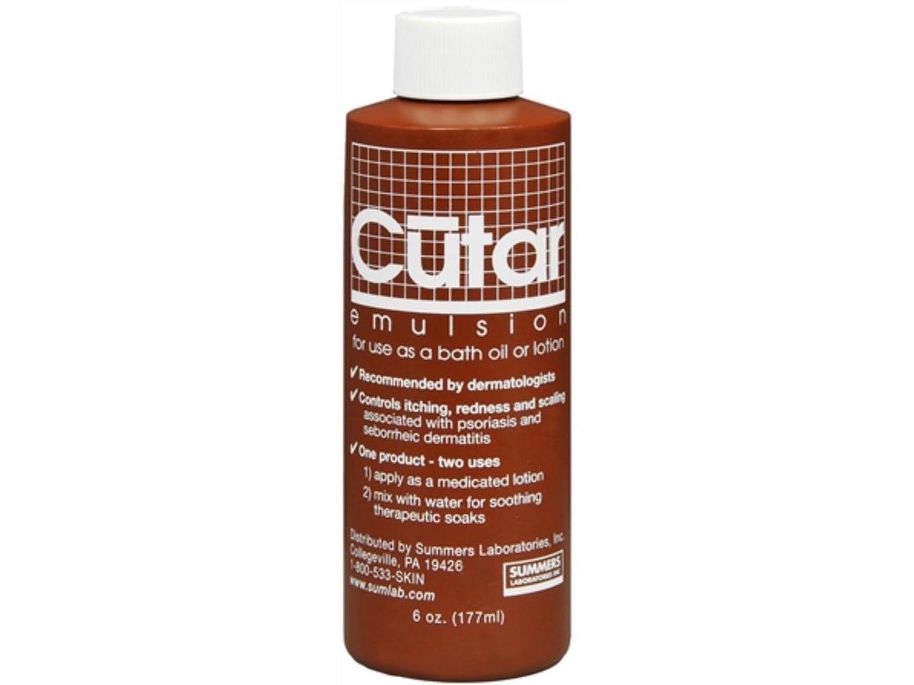 Cutar Emulsion Tar Solution For Bath Oil or Lotion - 6oz - Newegg.com